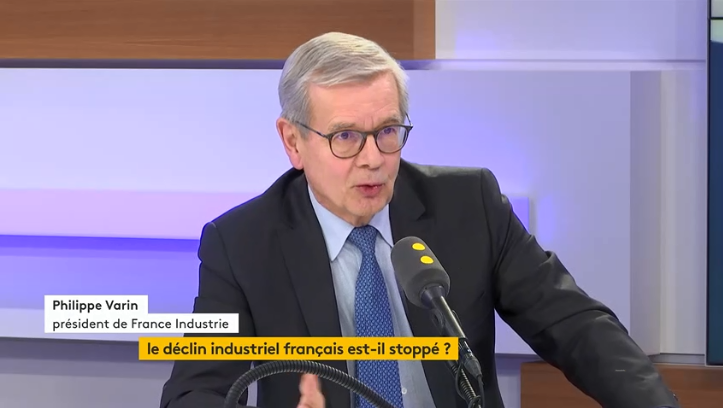 PHILIPPE VARIN : "Le Pacte productif comporte 3 défis industriels : le ...